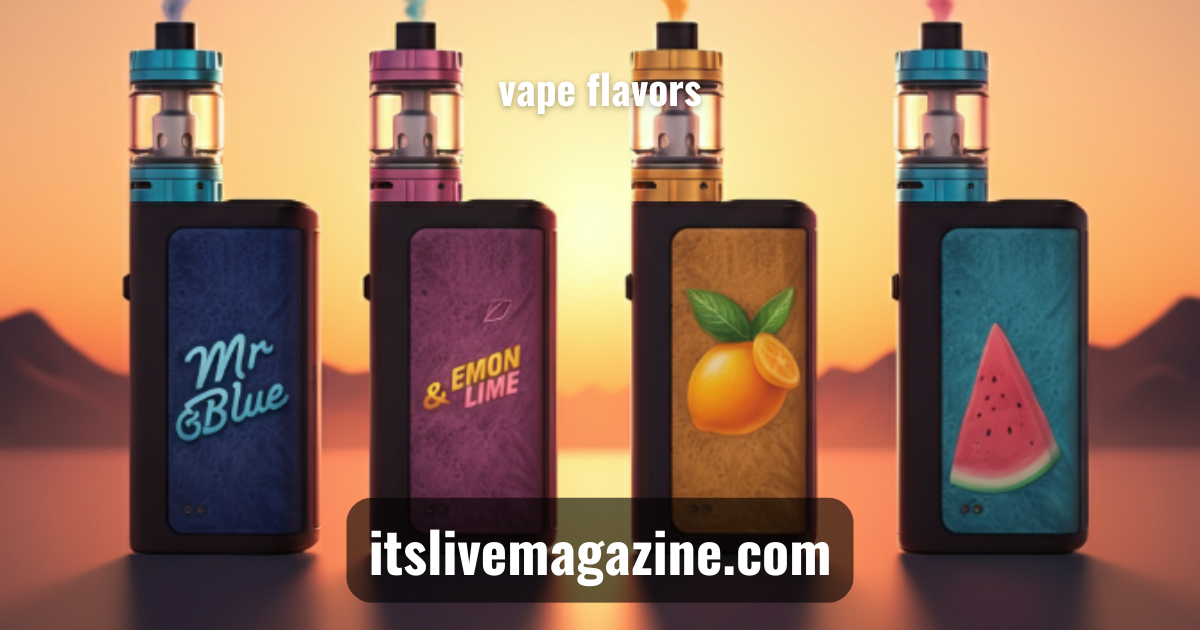Best Vape Flavors for 2024 - Trends, Guides, and Safety Tips